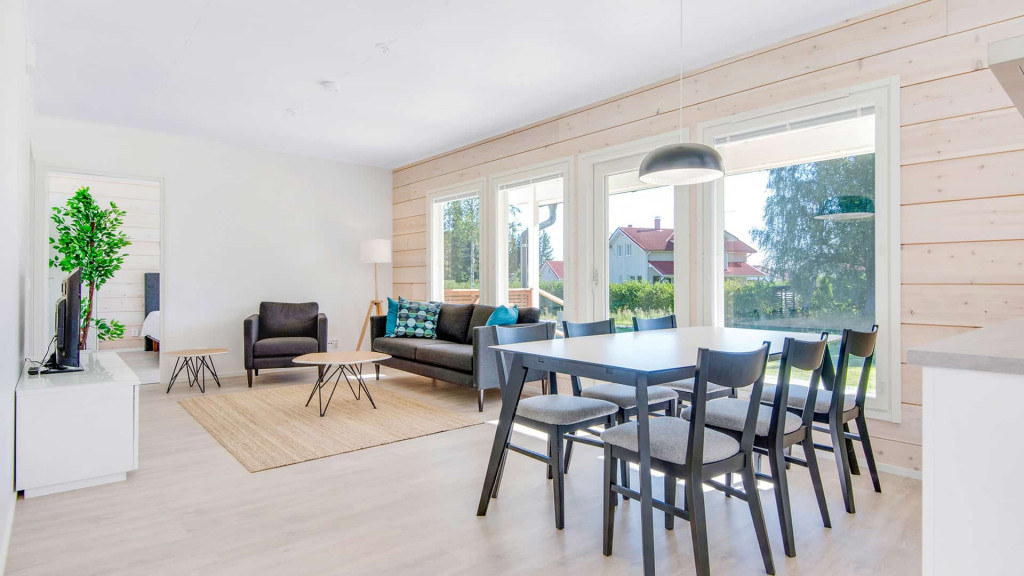 Hirsitalopaketti - Pohjoisen puusta - Kuusamo Hirsitalot