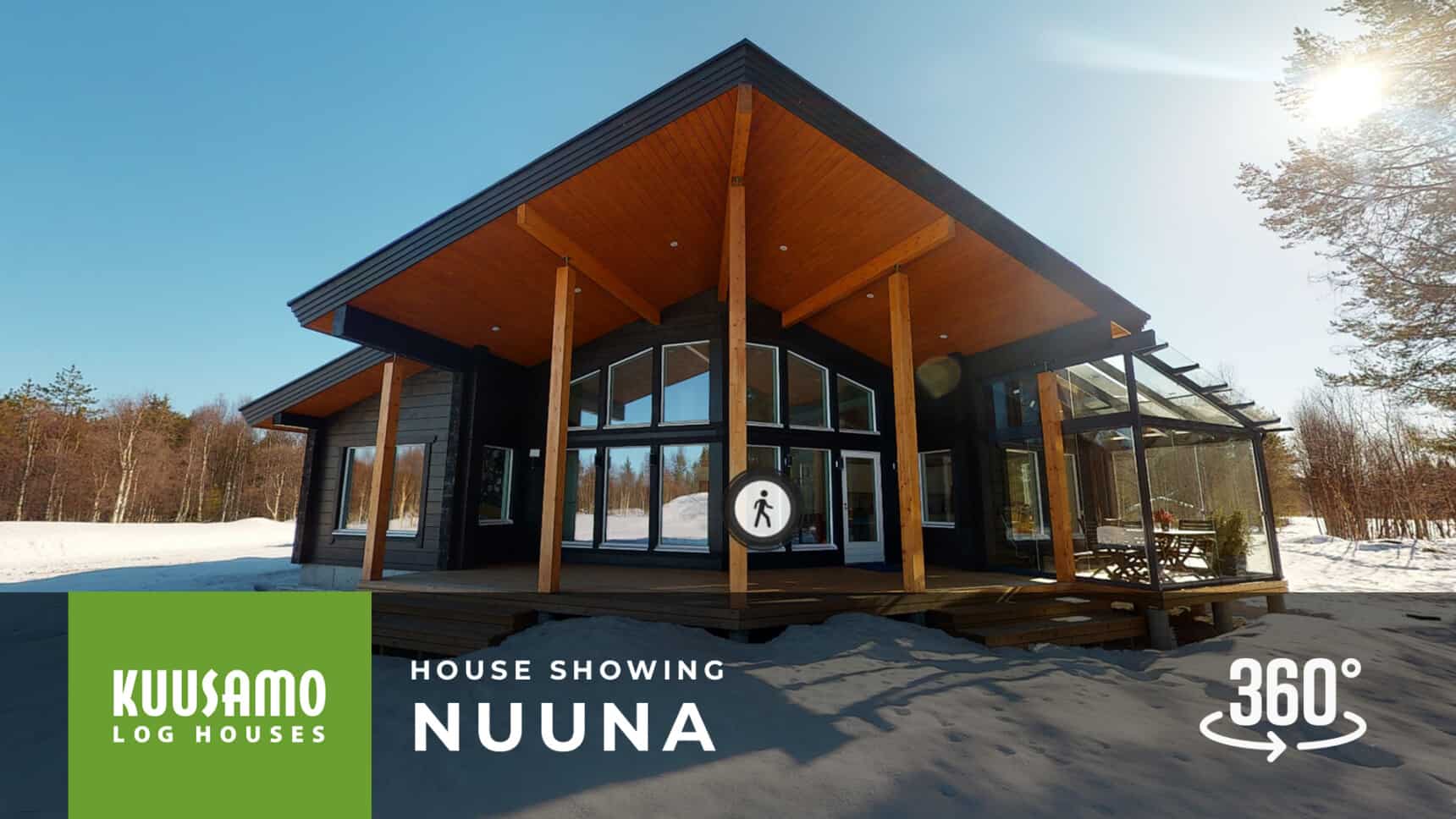 Virtual House Showing: Log Home Nuuna 107 - Kuusamo Log Houses